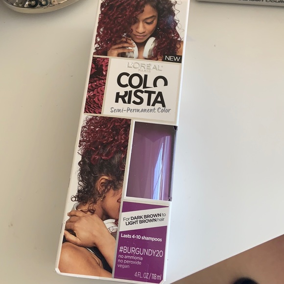 L'Oreal | Hair | Loreal Colorista Burgundy Temporary Hair Color | Poshmark